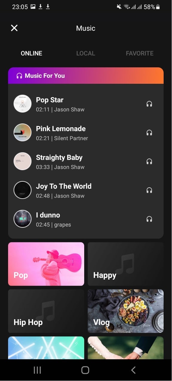 Create Videos Using Vidma Free Photo Video Maker - VIDMA Editor